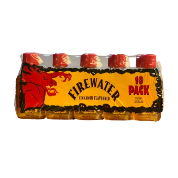 Firewater Cinnamon Flavoured *50ml X10 | Cellar Central